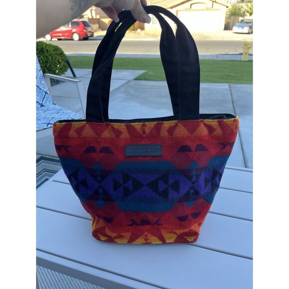 Pendleton | Bags | Pendleton Wool Aztec Print Tote One Size ...